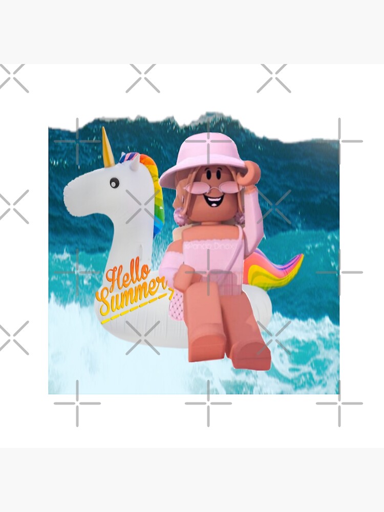 "Roblox in summer" Art Print by katystore | Redbubble