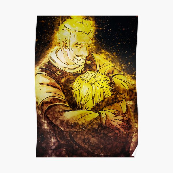 "Askeladd Vinland Saga" Poster for Sale by Spacefoxart | Redbubble
