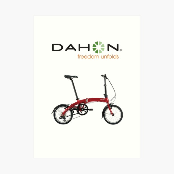 "Dahon Curve" Art Print by ortegasg | Redbubble