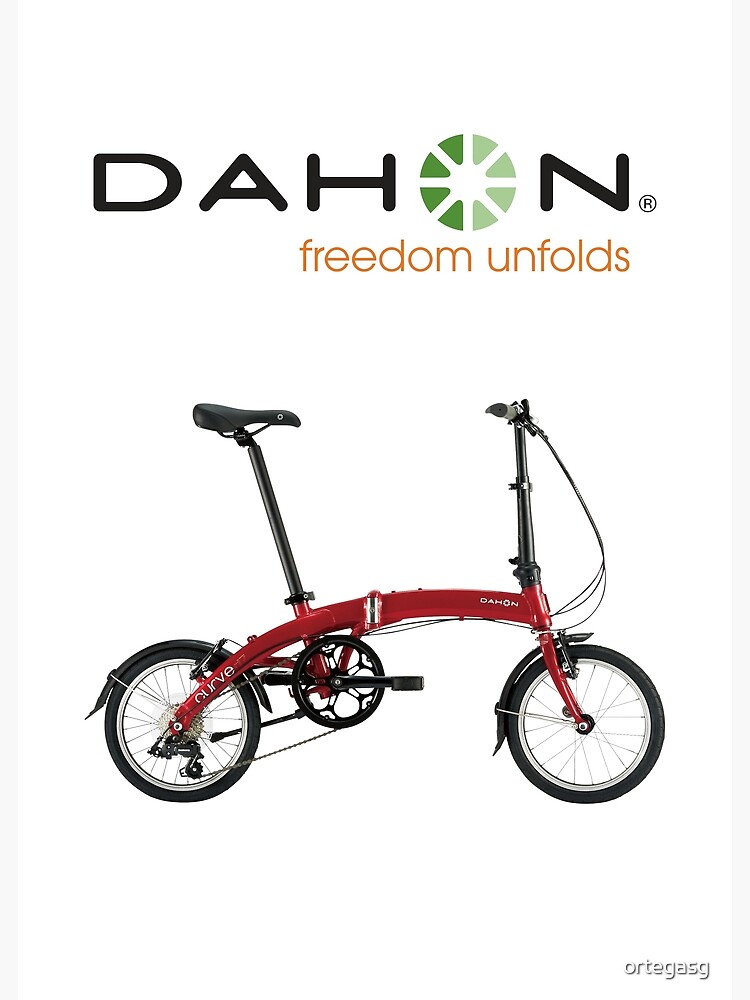 "Dahon Curve" Poster by ortegasg | Redbubble