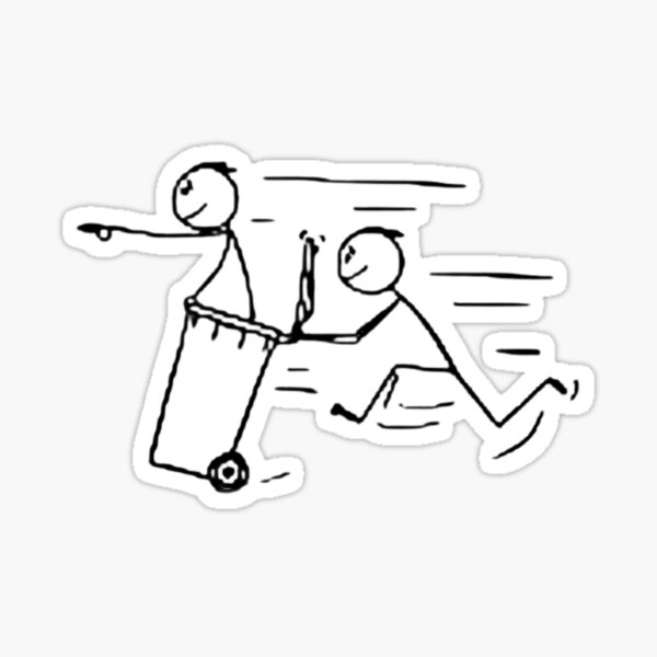 ""Hey, over here, we're coming" Sticker " Sticker for Sale by Mary ...