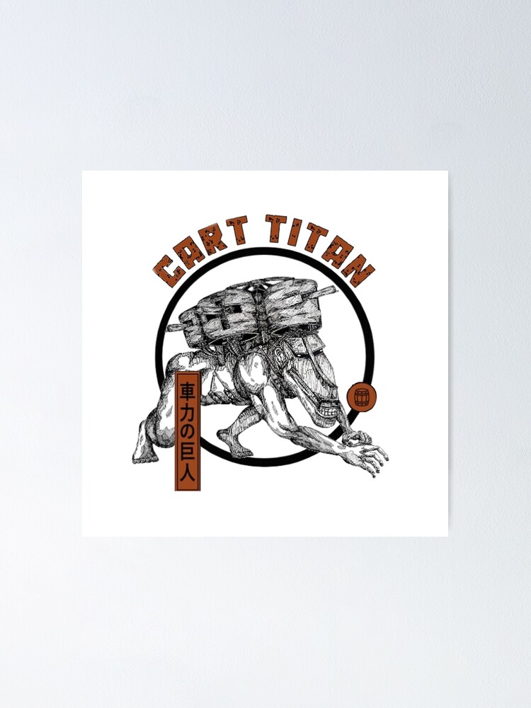 "Cart Titan" Poster by Paletteorama | Redbubble