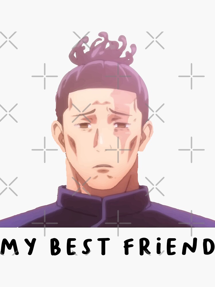 "Aoi Todo "My Best Friend" Funny" Sticker for Sale by Alicia-Lee ...