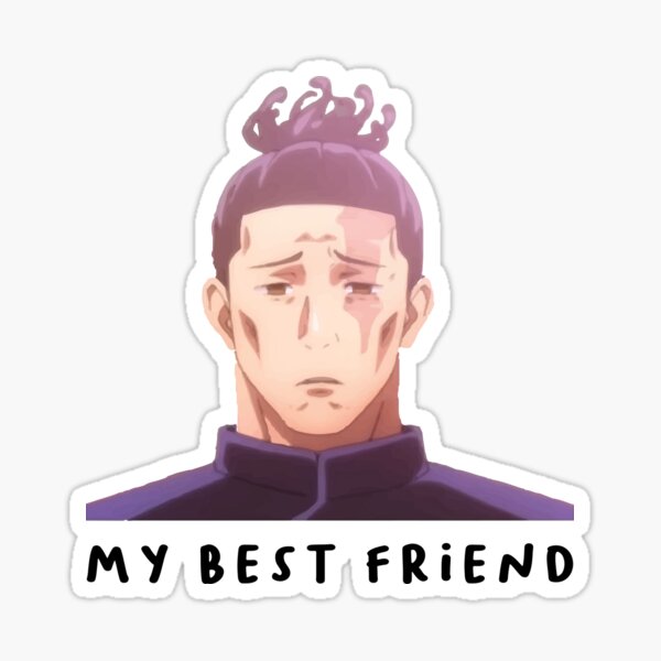 "Aoi Todo "My Best Friend" Funny" Sticker for Sale by Alicia-Lee ...