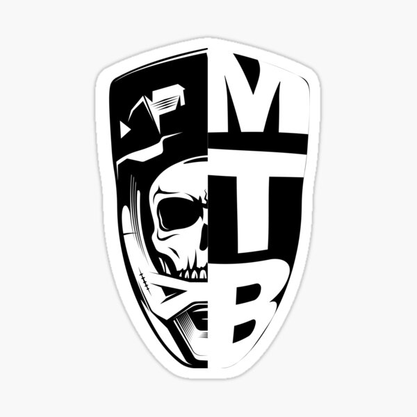 "MTB" Sticker for Sale by Hoyda | Redbubble