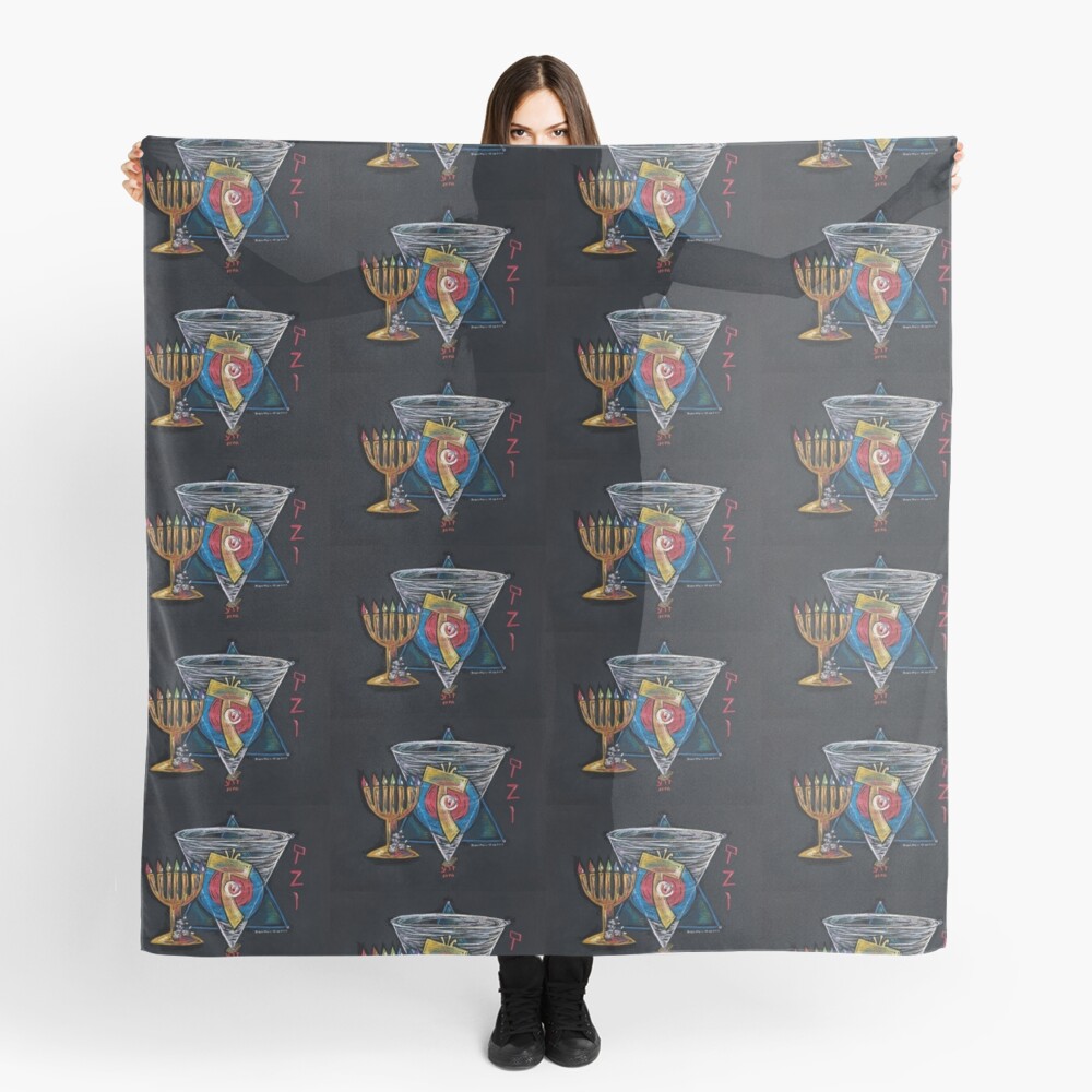 "ZAYIN - 7 - Sword of Time" Scarf by RobinMain | Redbubble