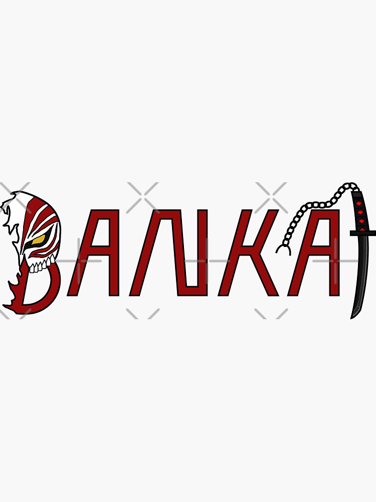 "Bleach Hollow Mask Bankai Red" Sticker for Sale by WakameDragon ...