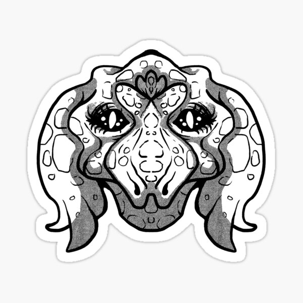 "long ears | aliens" Sticker for Sale by politeillusts | Redbubble