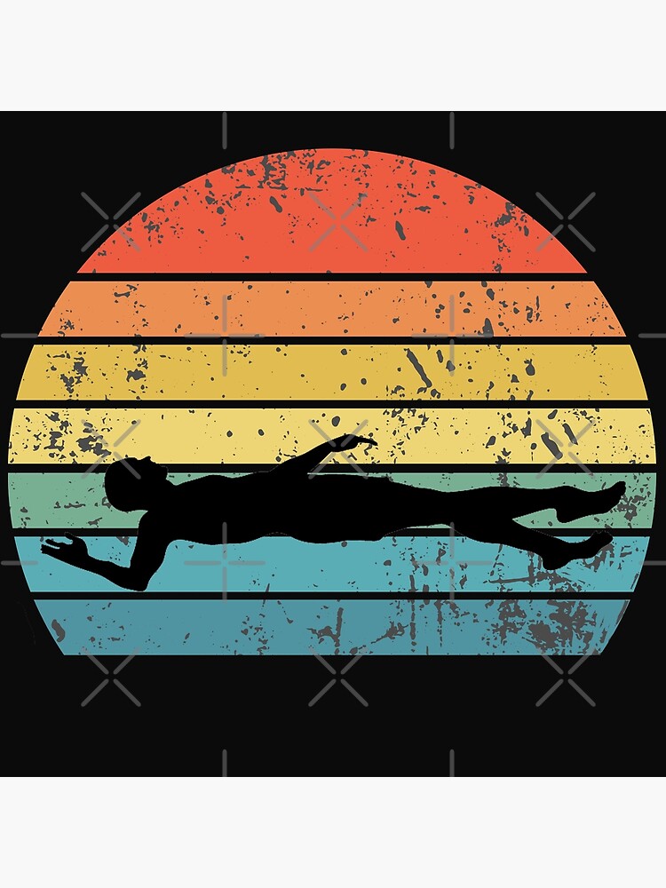 Lámina fotográfica «Natación olímpica para recuperar el gráfico de ...