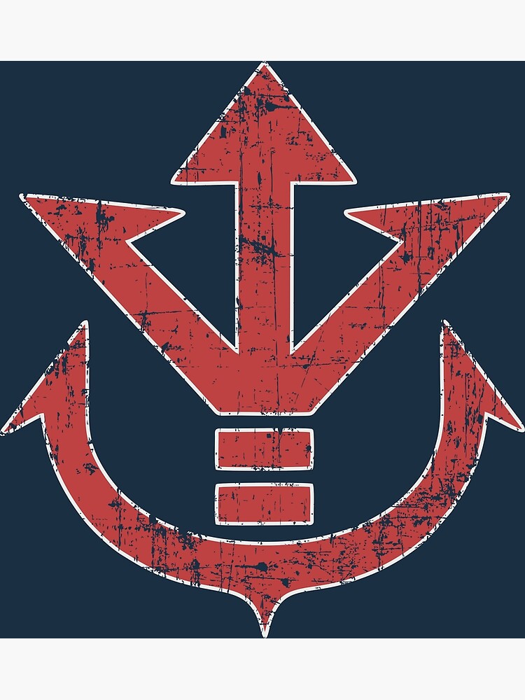 "Saiyan Royal Family Symbol vintage effect" Photographic Print by ...