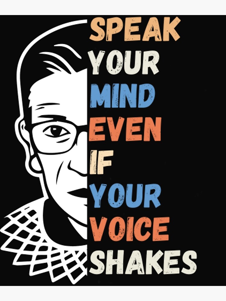 "Speak Your Mind Even If Your Voice Shak T-ShirtSpeak Your Mind Even If ...