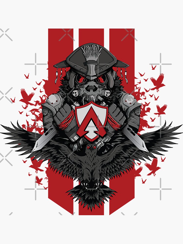 "Bloodhound Apex Legends flag" Sticker for Sale by ToxicMonkeys09 ...