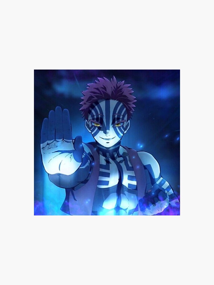 "Akaza Demon Slayer " Sticker by Illum | Redbubble