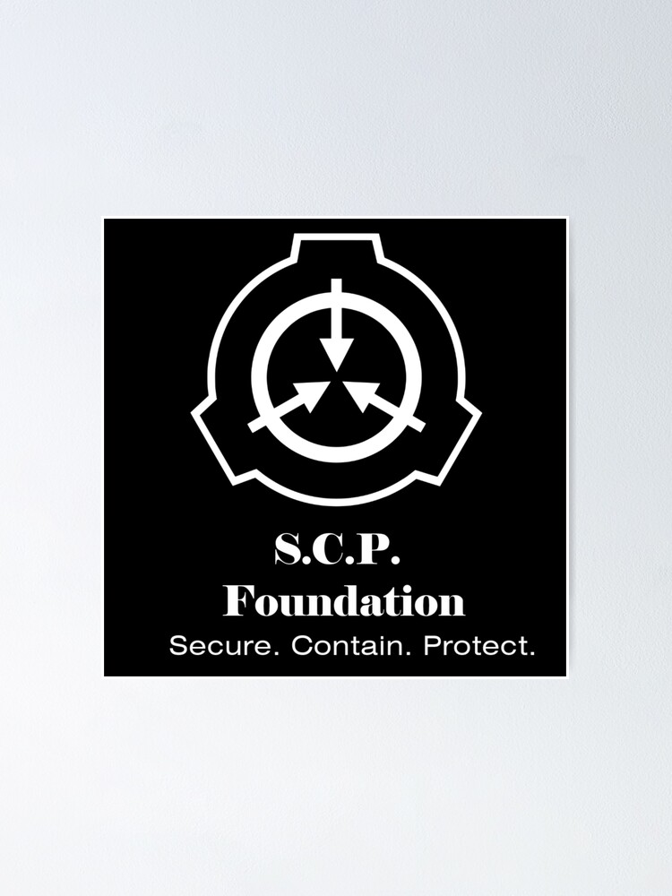 "SCP Foundation Logo" Poster for Sale by Clifficus | Redbubble