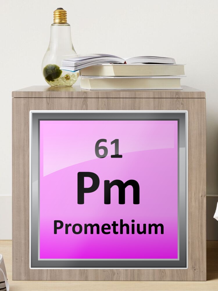 Promethium Periodic Table Promethium Element Symbol From The Periodic