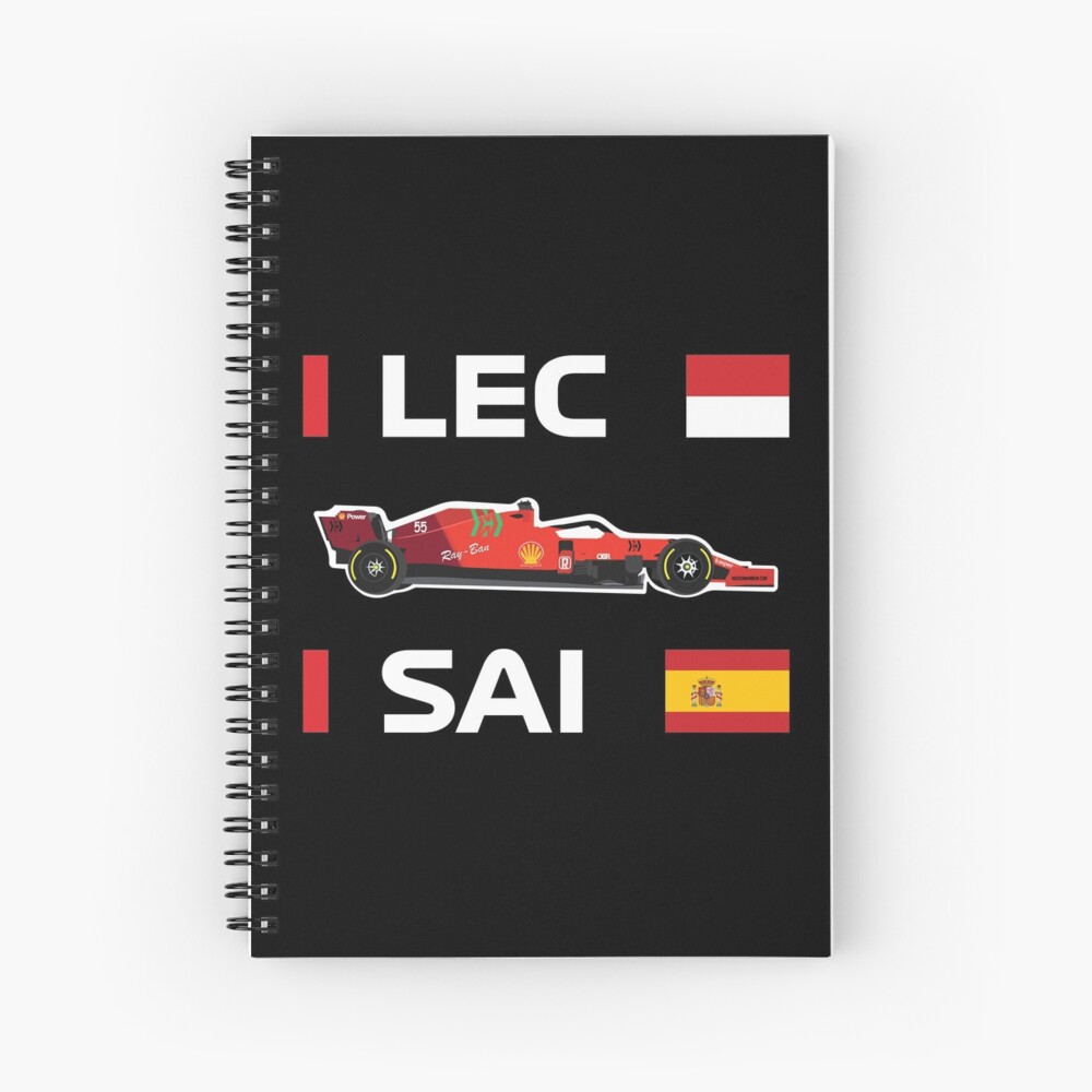 "Scuderia Ferrari 2021 F1 car SF21 Carlos Sainz Charles Leclerc" Spiral ...
