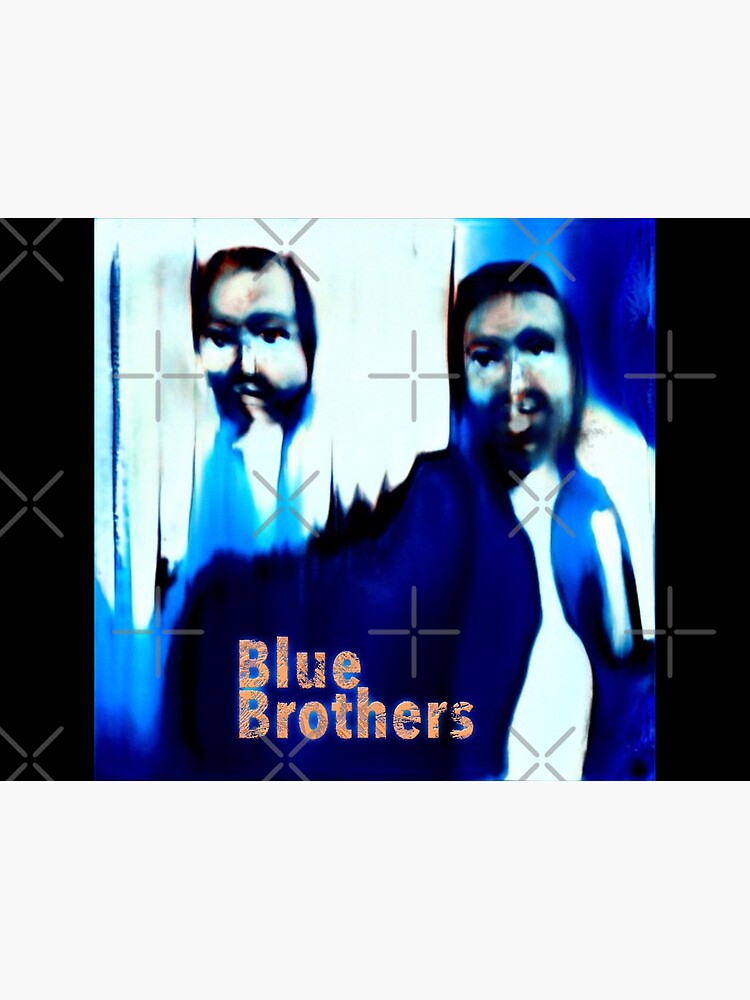 "Blue Brothers" Poster by Klementsen | Redbubble