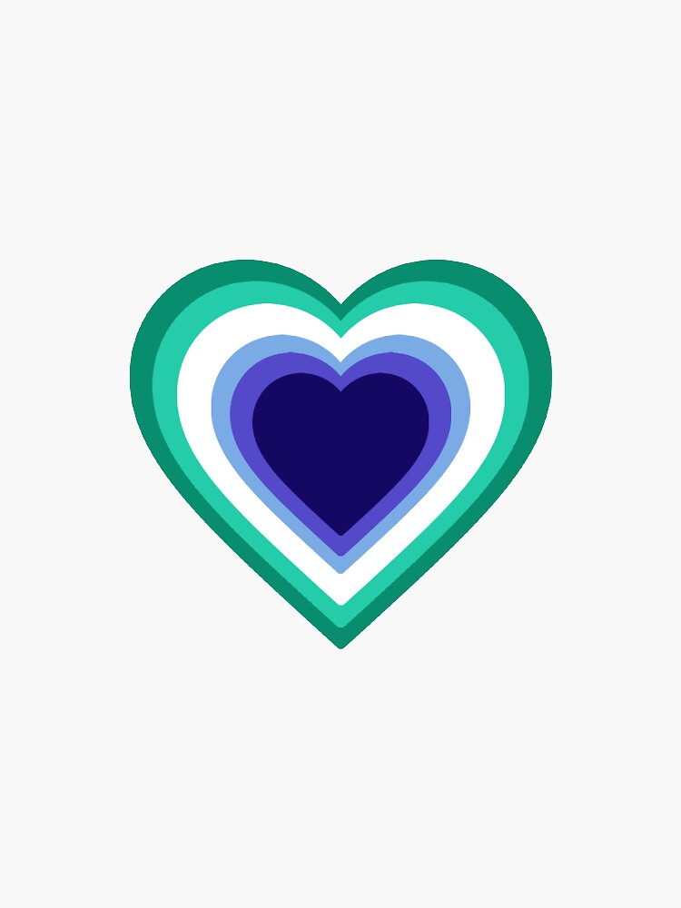 "MLM Heart" Sticker for Sale by fruitydesign | Redbubble