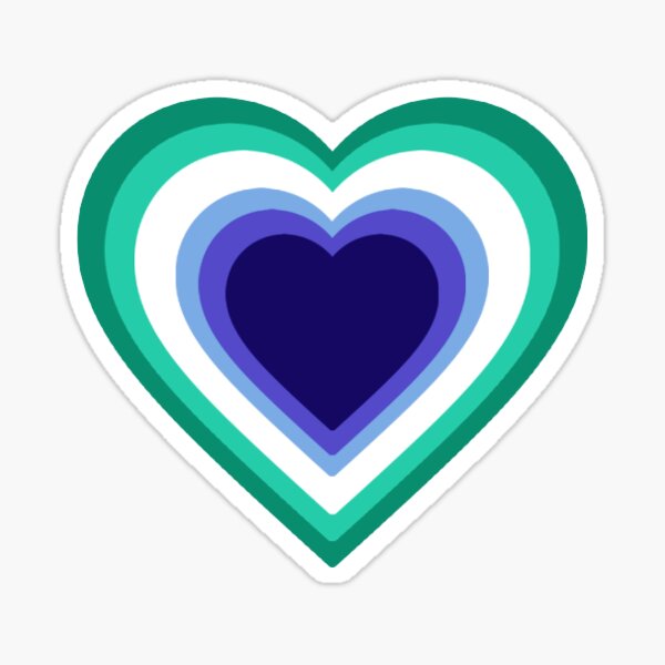 "MLM Heart" Sticker for Sale by fruitydesign | Redbubble
