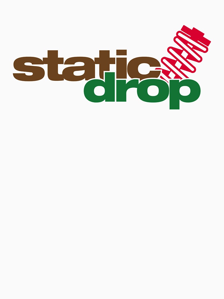 "Static drop (1)" T-shirt for Sale by PlanDesigner | Redbubble | static ...