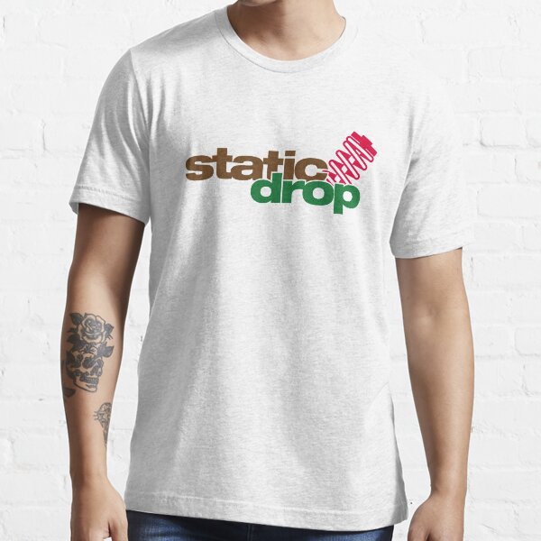 "Static drop (1)" T-shirt for Sale by PlanDesigner | Redbubble | static ...