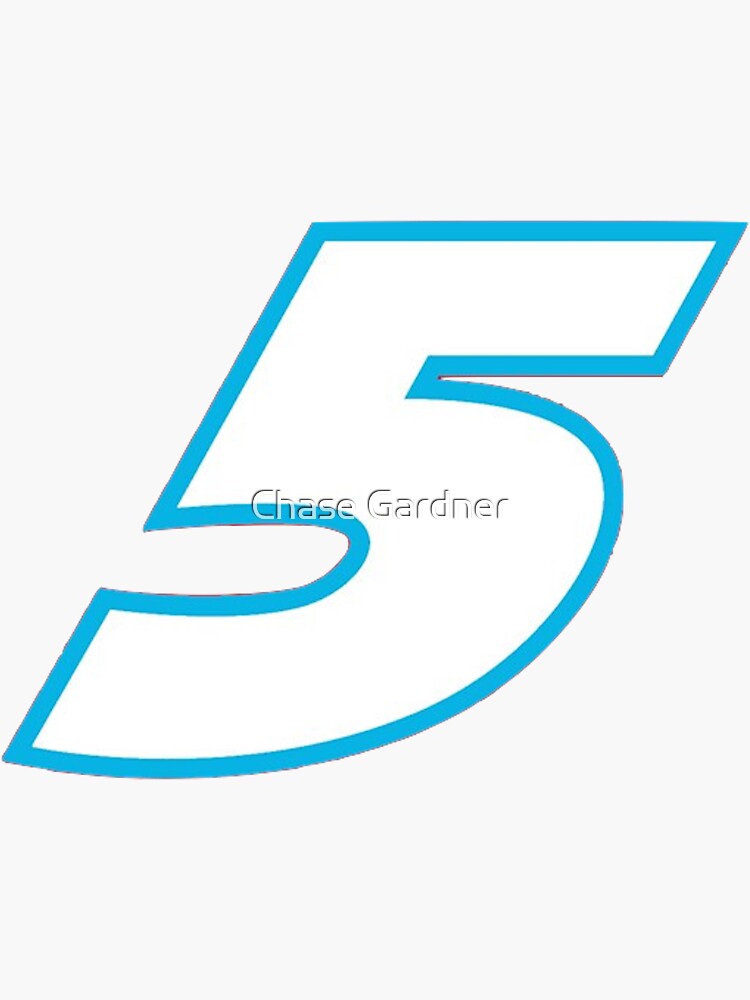 "Kyle Larson" Sticker for Sale by CGardnerDesign | Redbubble