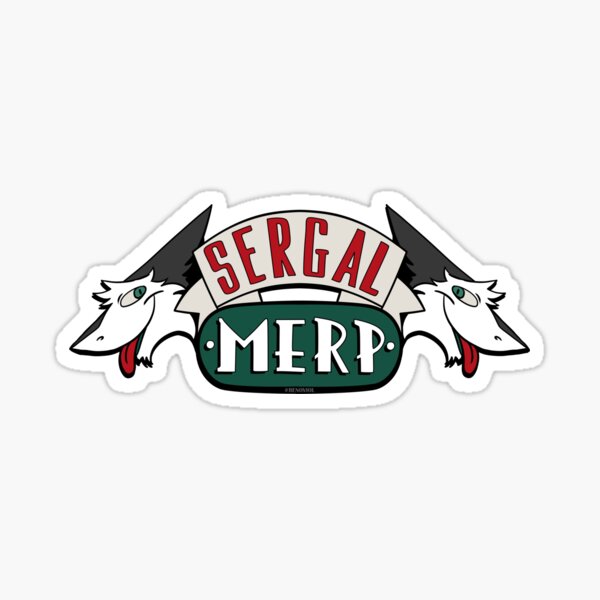 "Sergal Merp" Sticker for Sale by Reno-Viol | Redbubble