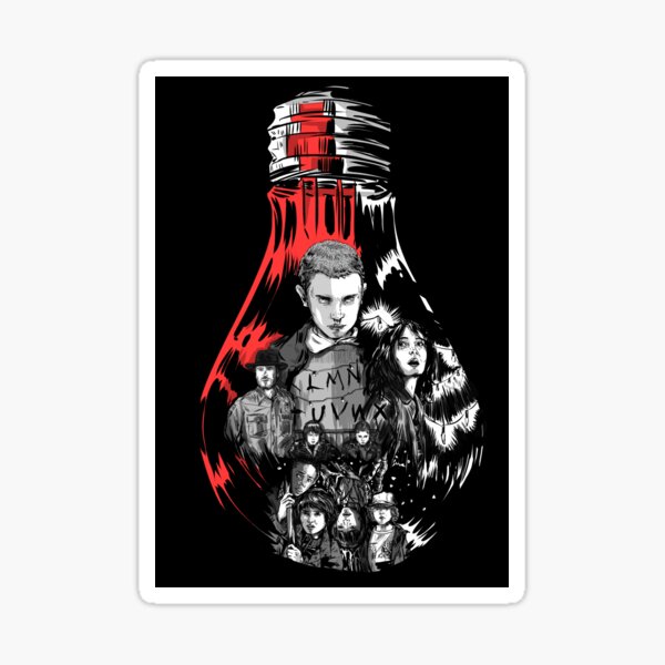 "Upsidedown" Sticker by callmesera | Redbubble