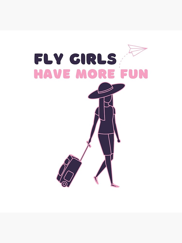 "Fly Girls" Art Print by FL8School | Redbubble