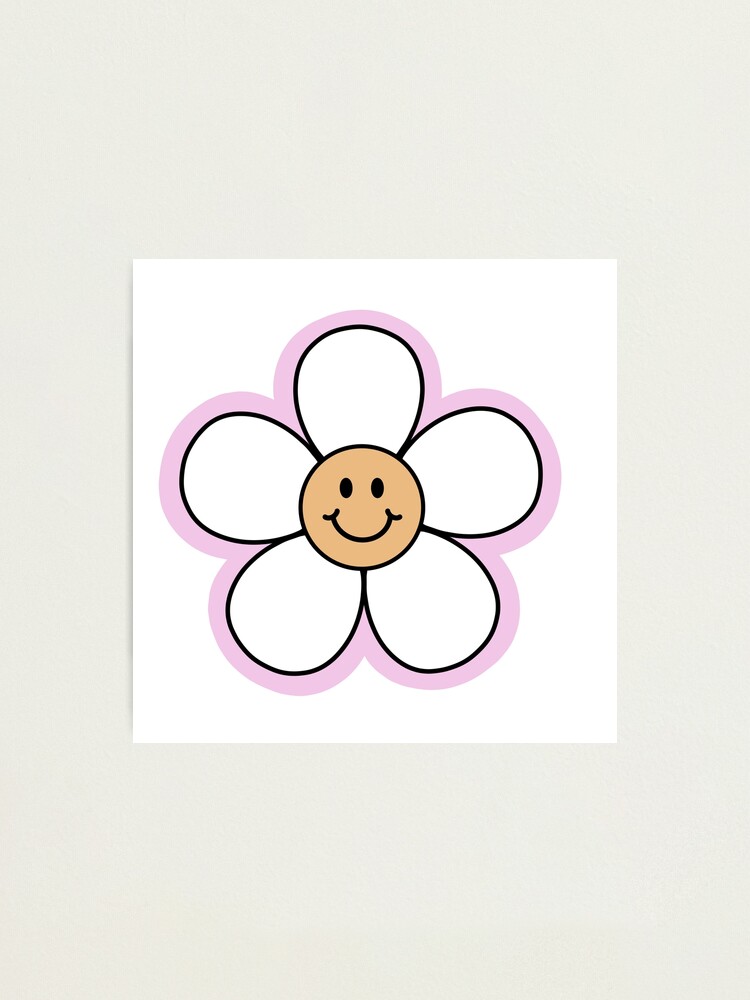 "Purple Smiley Flower" Photographic Print for Sale by hollyxue | Redbubble