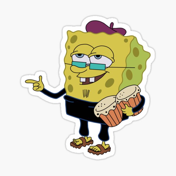 "Beatnik Bob" Sticker for Sale by 90sOE | Redbubble