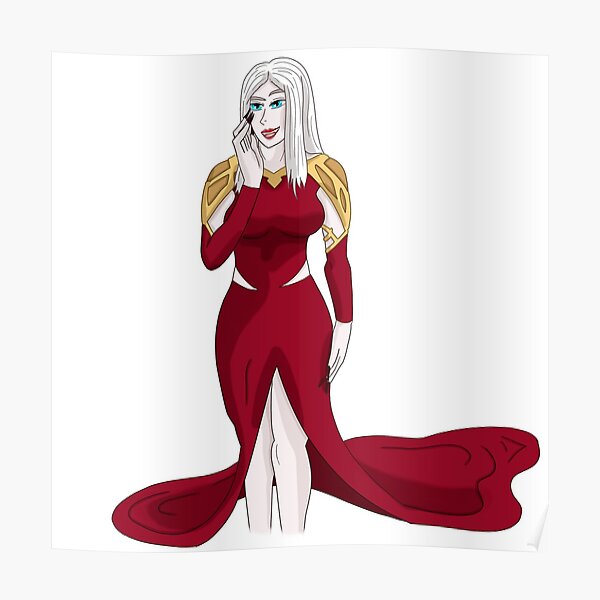 "Sticker Design: Carmilla " Poster by inkghidorah | Redbubble