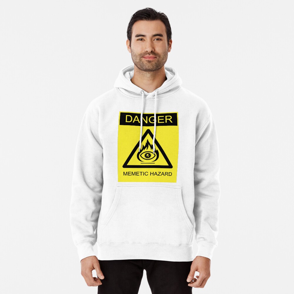 "DANGER: MEMETIC HAZARD" Sticker for Sale by Porto881 | Redbubble