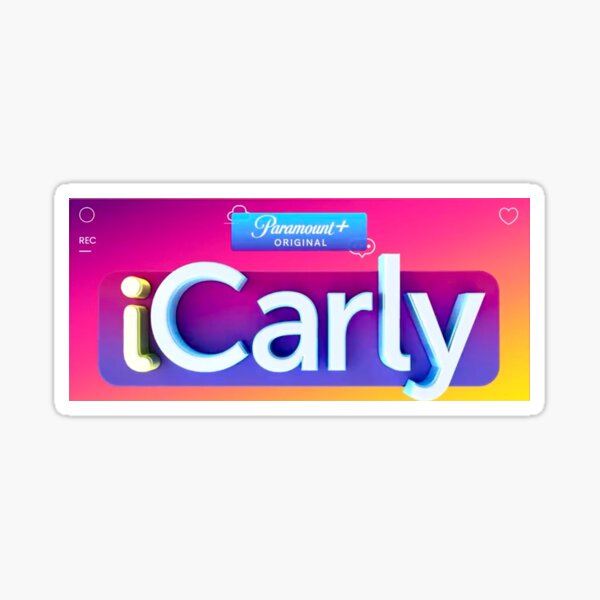 "iCarly 2021" Sticker by flashytrashh | Redbubble