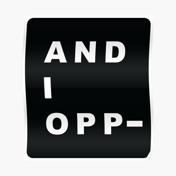 ""And I Opp" Meme Design" Poster for Sale by cake-for-all | Redbubble