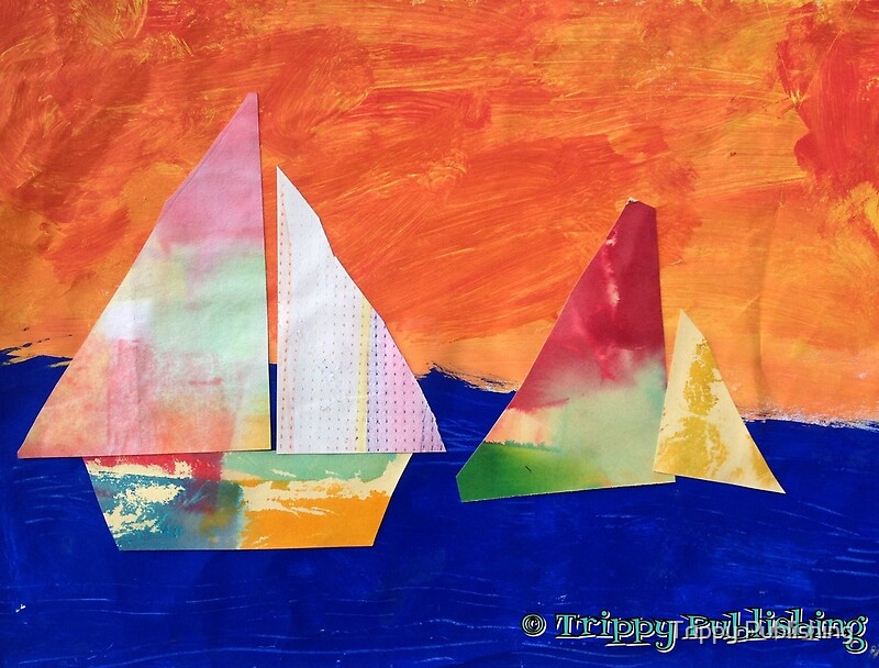 "Sail Away - by Nadia" by Trippy Publishing | Redbubble