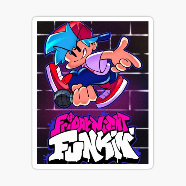 Friday Night Funkin Images Stickers | Redbubble
