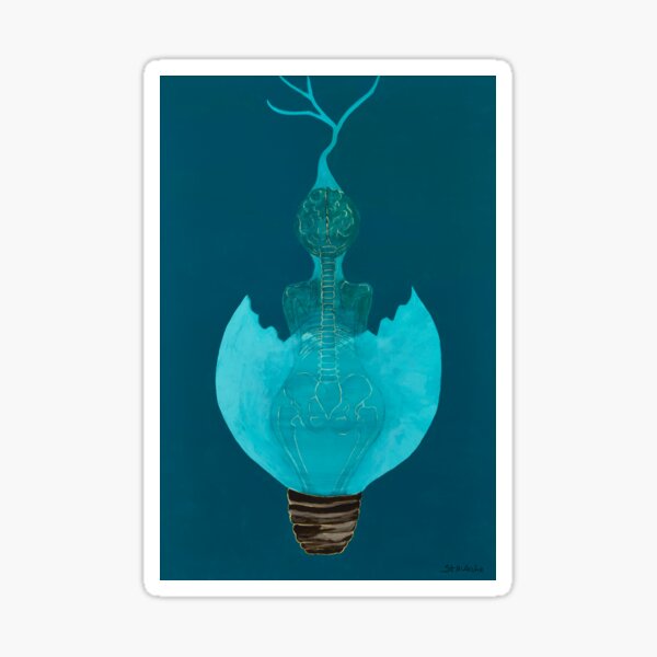 "Activated" Sticker for Sale by YanaImagine | Redbubble