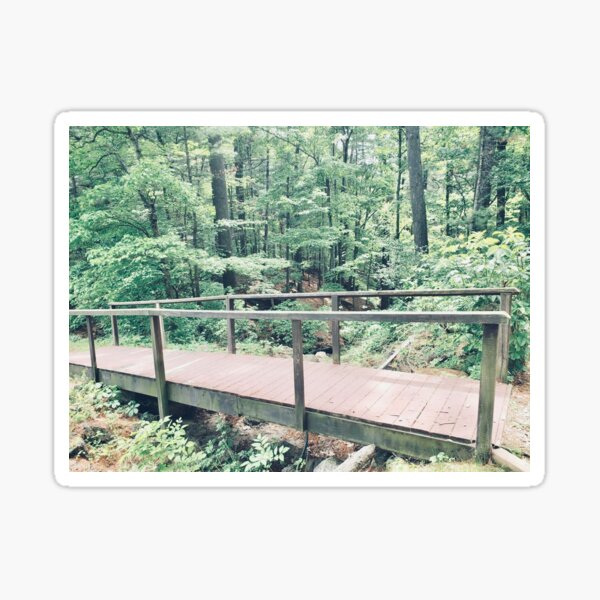 "Wisconsin Dells Walk Bridge" Sticker for Sale by MotherBreeze | Redbubble