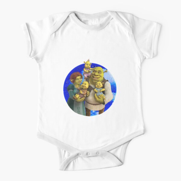 "Shrek and family" Baby One-Piece for Sale by shining-art | Redbubble