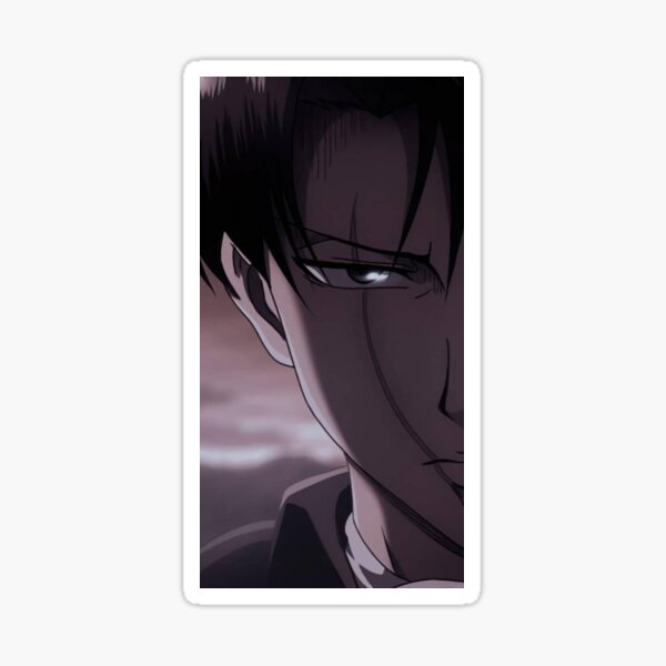 "anime Levi ackerman" Sticker by lafatr | Redbubble