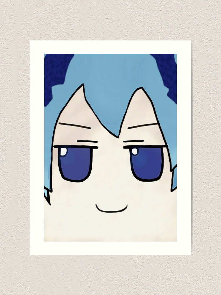 "Touhou Cirno Fumo-Fumo" Art Print by coolmanjun | Redbubble