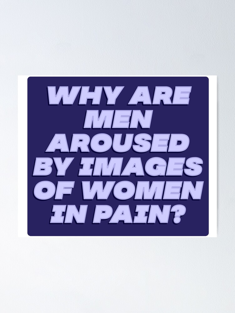"Why Are Men?" Poster by radfem-designs | Redbubble