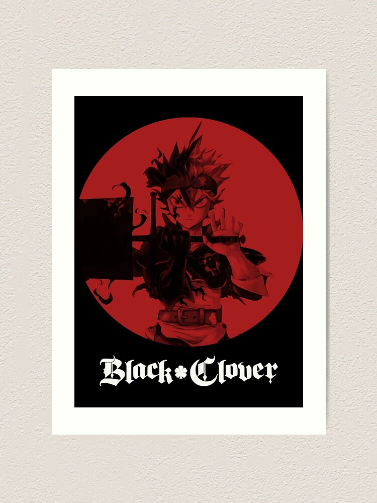"Asta - black clover " Art Print for Sale by Rembert98 | Redbubble