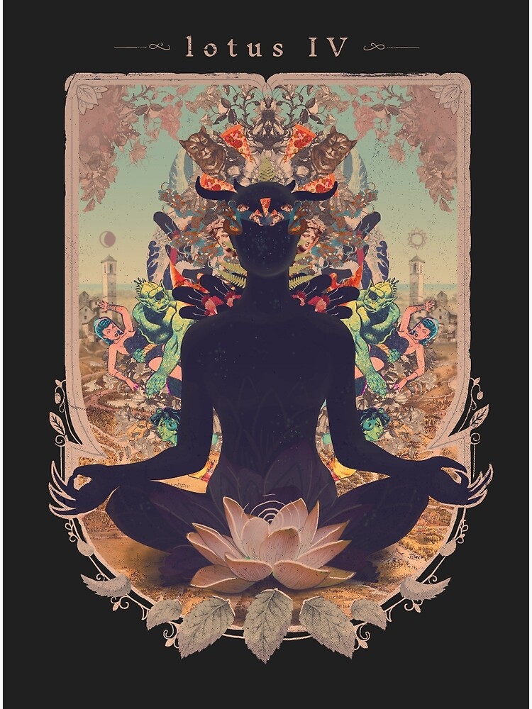 "LOTUS IV in color" Art Print by MathijsVissers | Redbubble