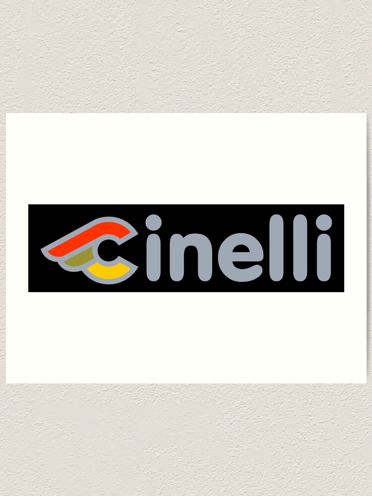 "bicycle-CINELLI logo" Art Print for Sale by Jeanklennings | Redbubble