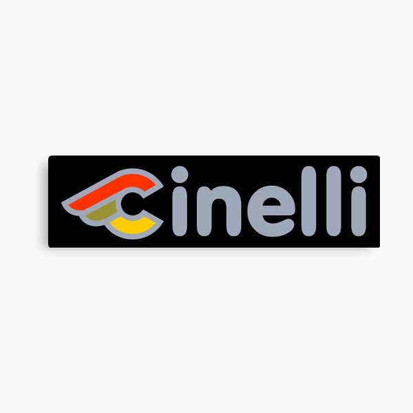 "bicycle-CINELLI logo" Canvas Print for Sale by Jeanklennings | Redbubble