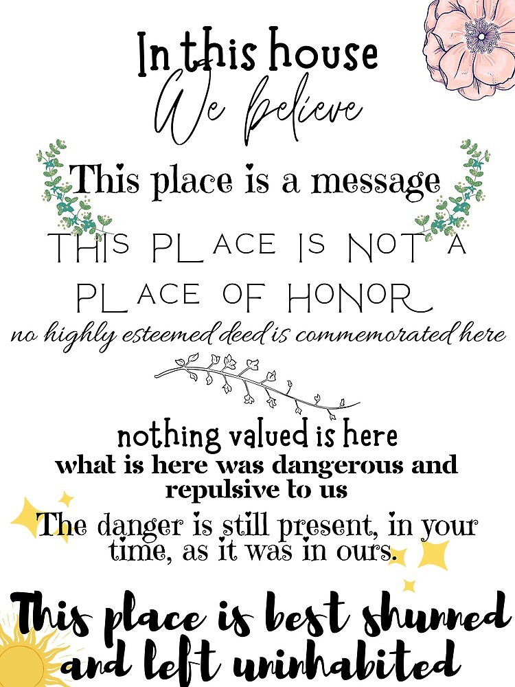 "In this house: Long-time nuclear waste warning messages" Art Print for ...