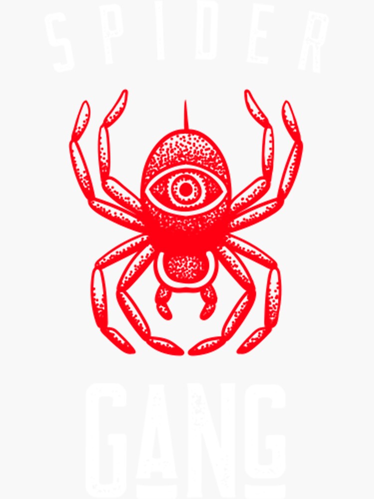 "Spider Gang" Sticker by KAOCustomDesign | Redbubble