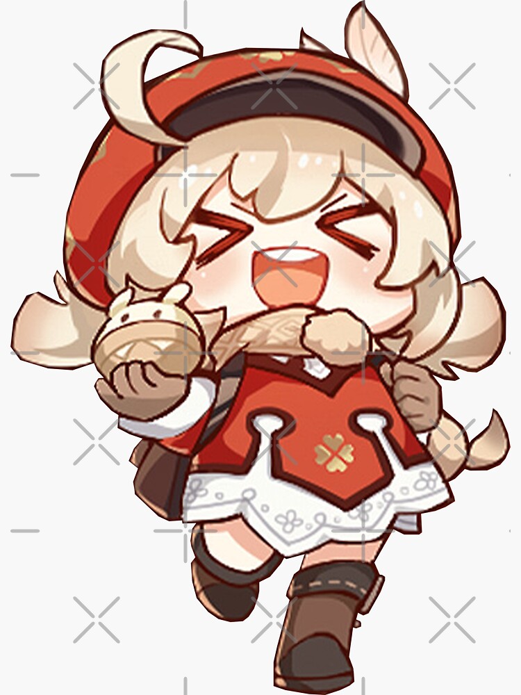 "Genshin Impact Klee Cute | Chibi" Sticker for Sale by soijedml | Redbubble